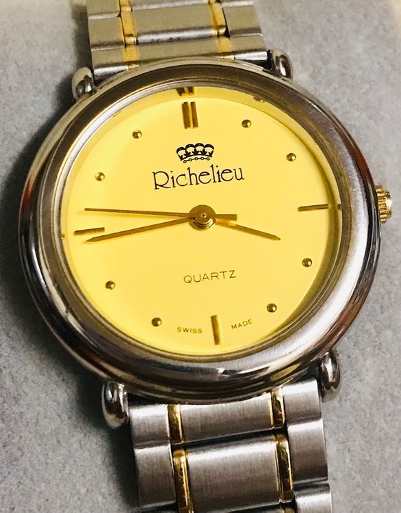 RICHELIEU Swiss-Made ( Quartz / 33 mm ) | Kaufen auf Ricardo