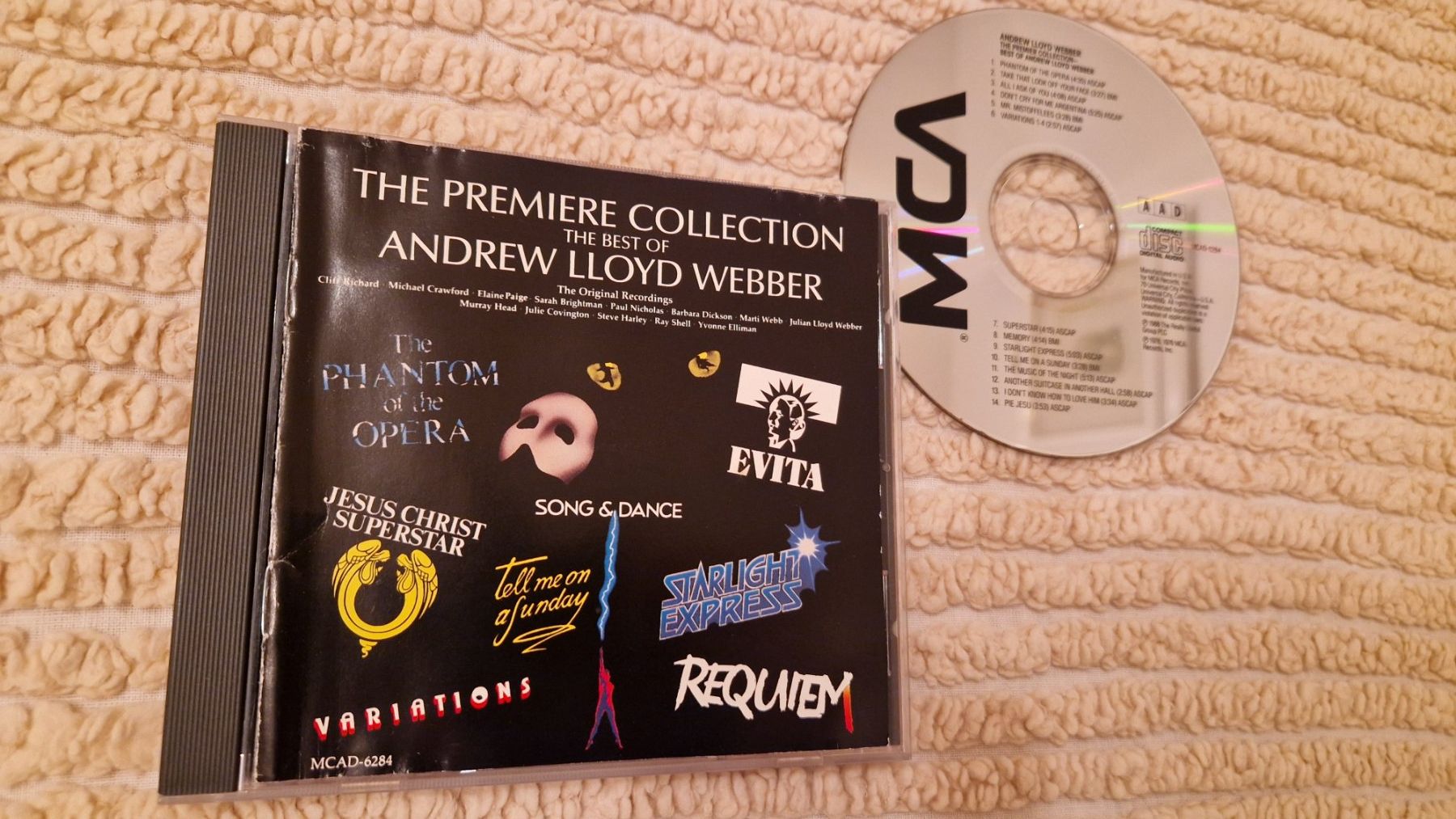 Andrew Lloyd Webber, The Premiere Collection CD, Phantom Ope (Gebraucht ...