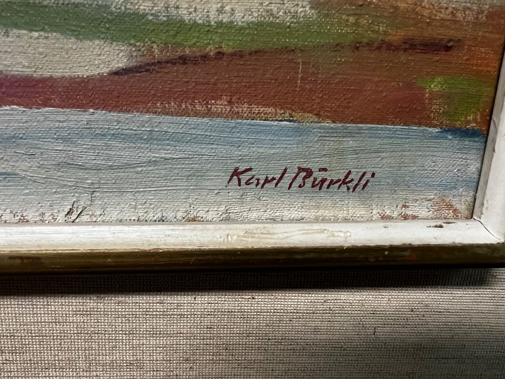 Gemälde Landschaft Karl Bürkli (Gebraucht) in Hombrechtikon für CHF 200 ...