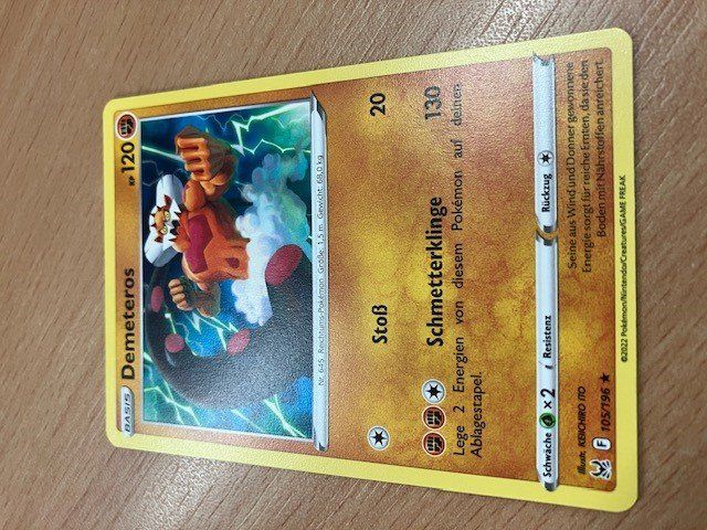 Pokemon Demeteros 105/196 | Kaufen auf Ricardo