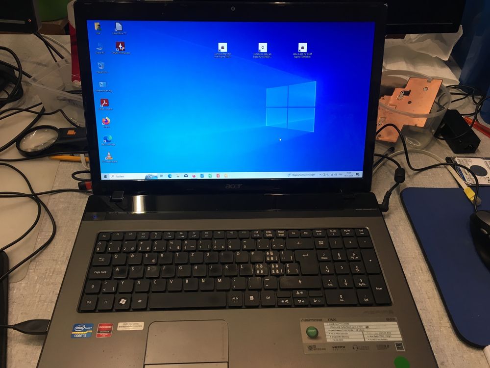 Acer Aspire 7750G. 17 Zoll Laptop. Win 10. i5 CPU. SSD Neu. | Kaufen ...