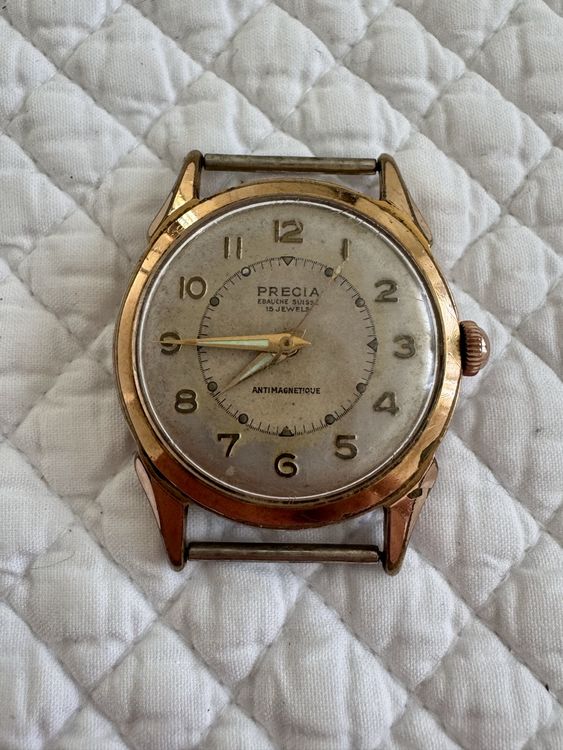 Montre vintage Precia Ebauche Suisse | Kaufen auf Ricardo