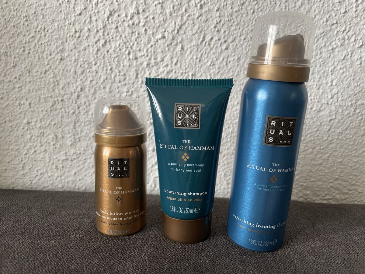 Rituals The Ritual of Hammam Set Body Lotion Mousse Shampoo (Neu und ...