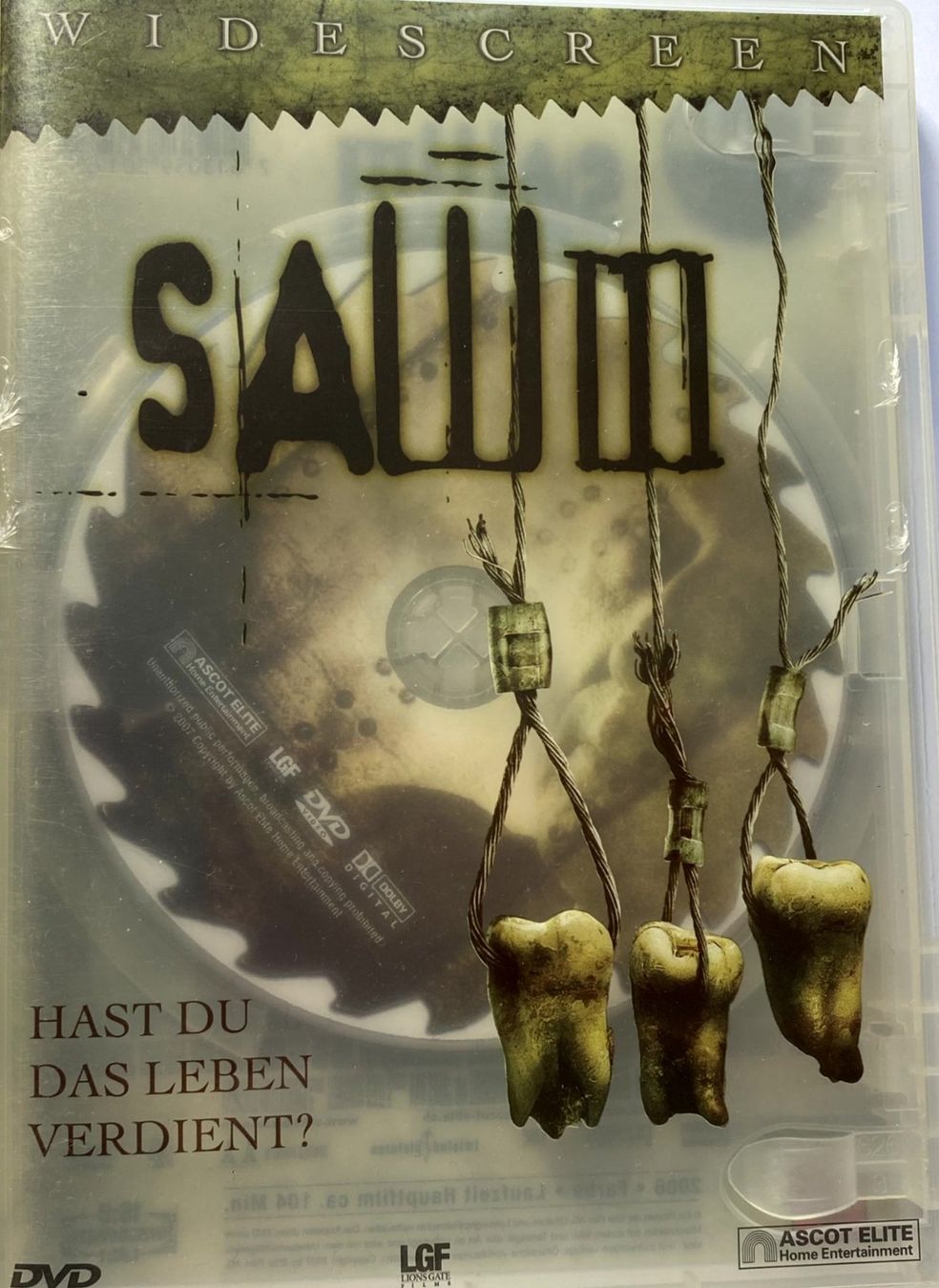 Saw 3 III (DVD) | Horror-Kultfilm | Uncut | Tobin Bell | (Gebraucht) in ...