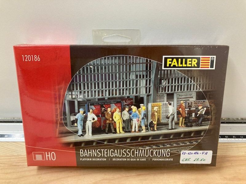Faller HO 120186 Bahnsteigausschmückung (Neu und originalverpackt) in ...