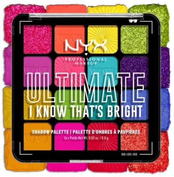 NYX ULTIMATE PALETTE I Know That's Bright neu (Neu und originalverpackt ...