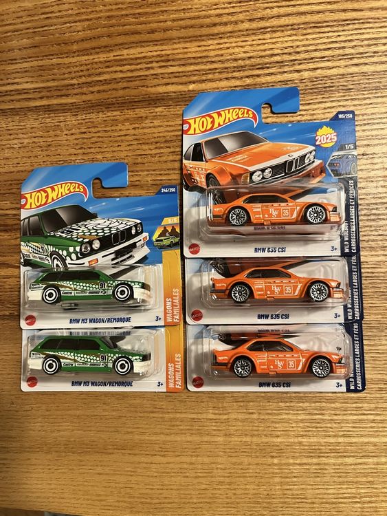 5x Hot Wheels BMW (Neu und originalverpackt) in Rupperswil für CHF 2 ...