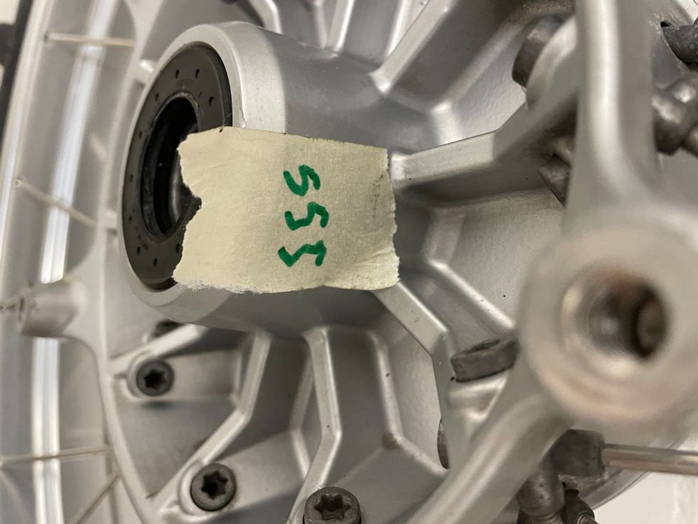 BMW Motorrad Speichen Radsatz Original Schlauchlos R1200GS (Gebraucht) in Adliswil für CHF 450 ...