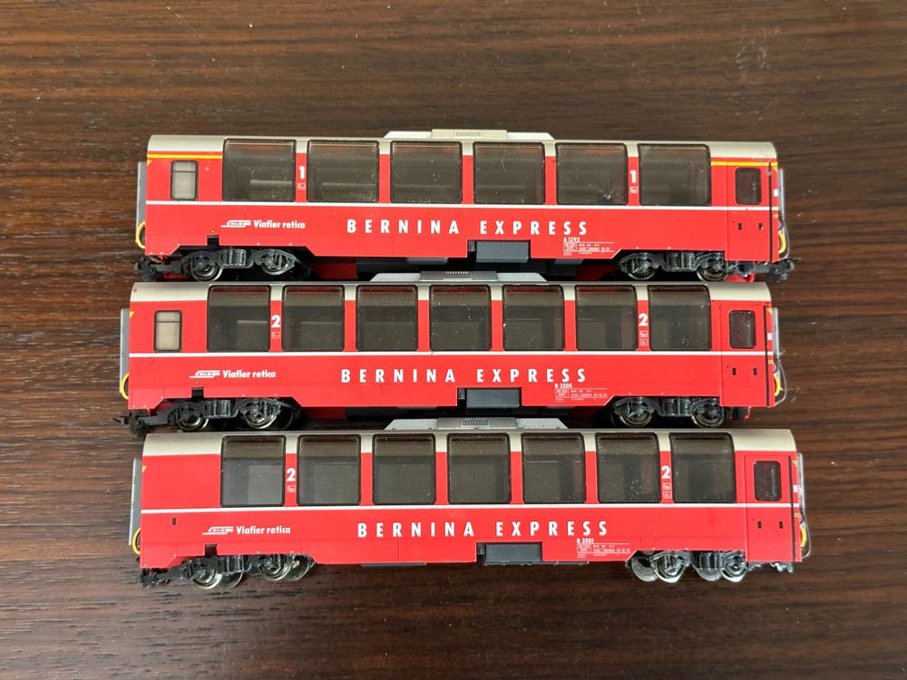3 Bemo Bernina Express Panoramawagen (Gebraucht) in Zürich für CHF 205 – mit Lieferung auf ...