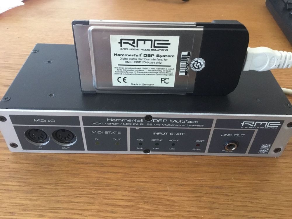 RME Hammerfall DSP System Multiface | Acheter sur Ricardo