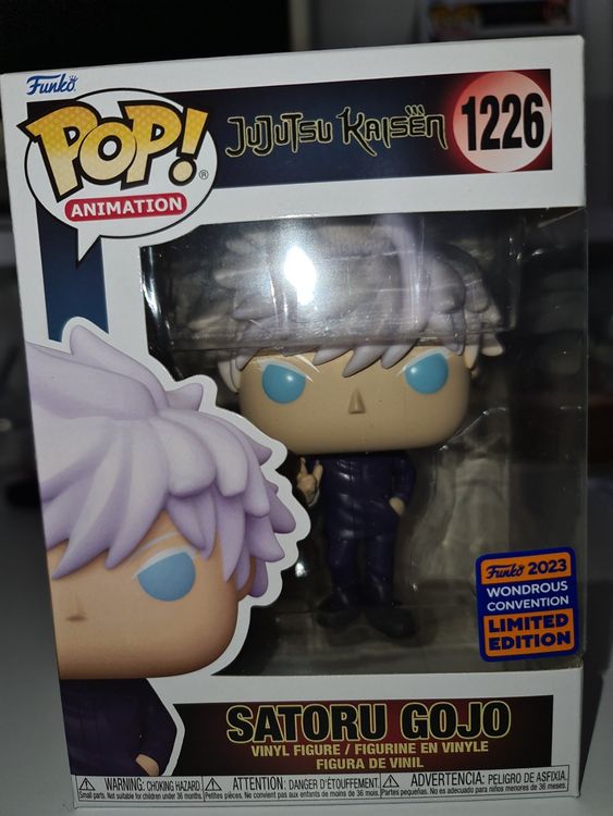 Funko Pop ! Jujutsu Kaisen Satoru Gojo 1226 Convention 2023 (Neu und ...