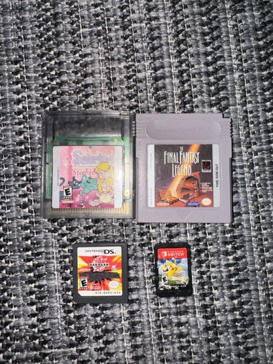 Lot de 5 jeux Nintendo (Game Boy, DS, Switch) (D'occasion) à Grand ...