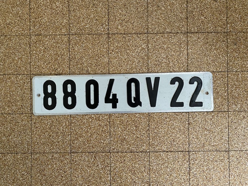 Autonummer (Gebraucht) in Cortébert für CHF 30 – mit Lieferung auf ...