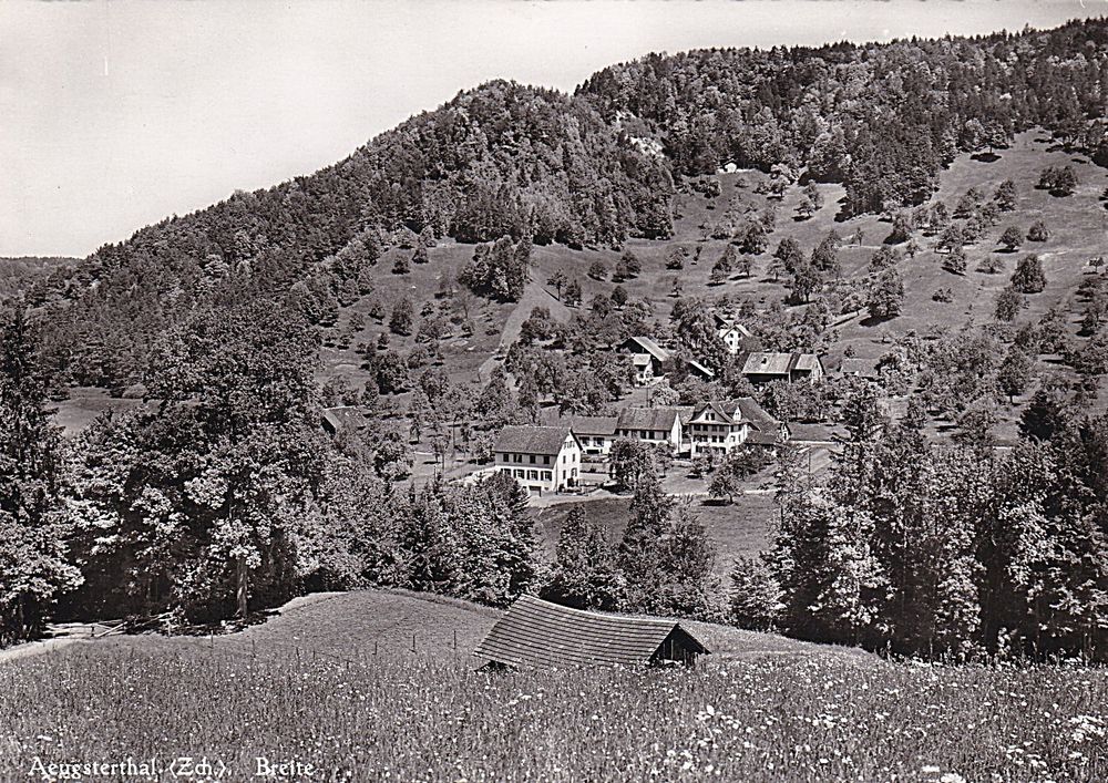 Aeugsterthal, (Zch.) Breite. Ortsansicht. | Kaufen auf Ricardo