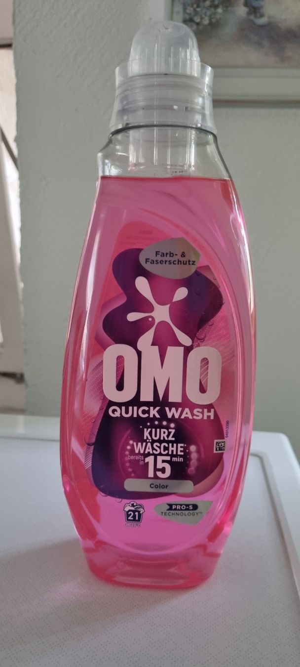 Omo Quick Wash Color Waschmittel, 840ml, neu! (Neu (gemäss Beschreibung ...