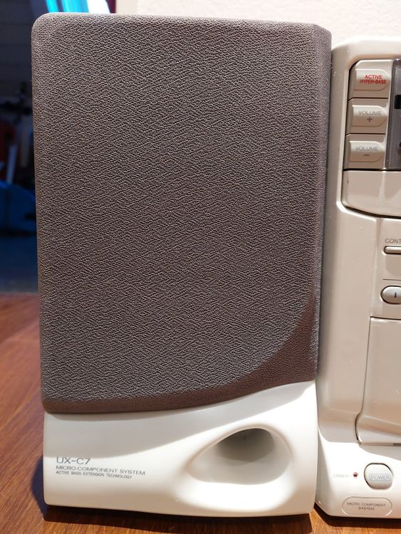 JVC Micro Component System UX-C7 (UX-RC7) weiss zu verkaufen (Gebraucht ...