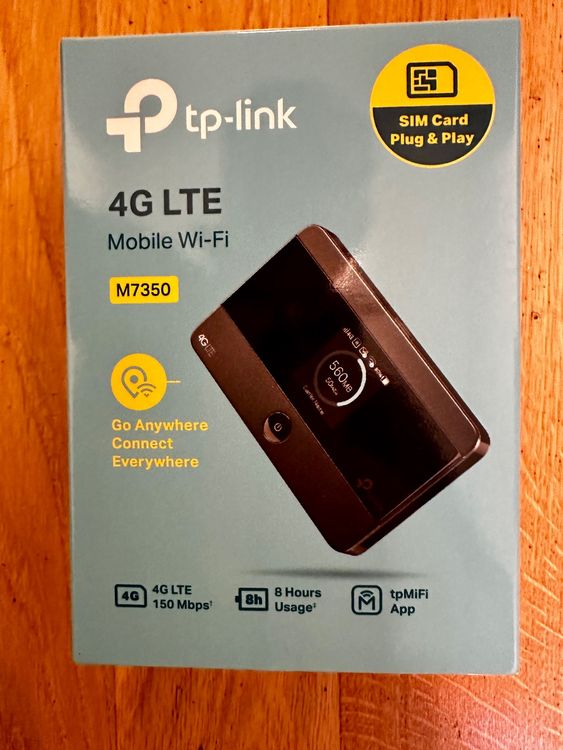 TP-Link M7350 Mobile 4G/LTE-WLAN-Router (Gebraucht) in Thalwil für CHF ...