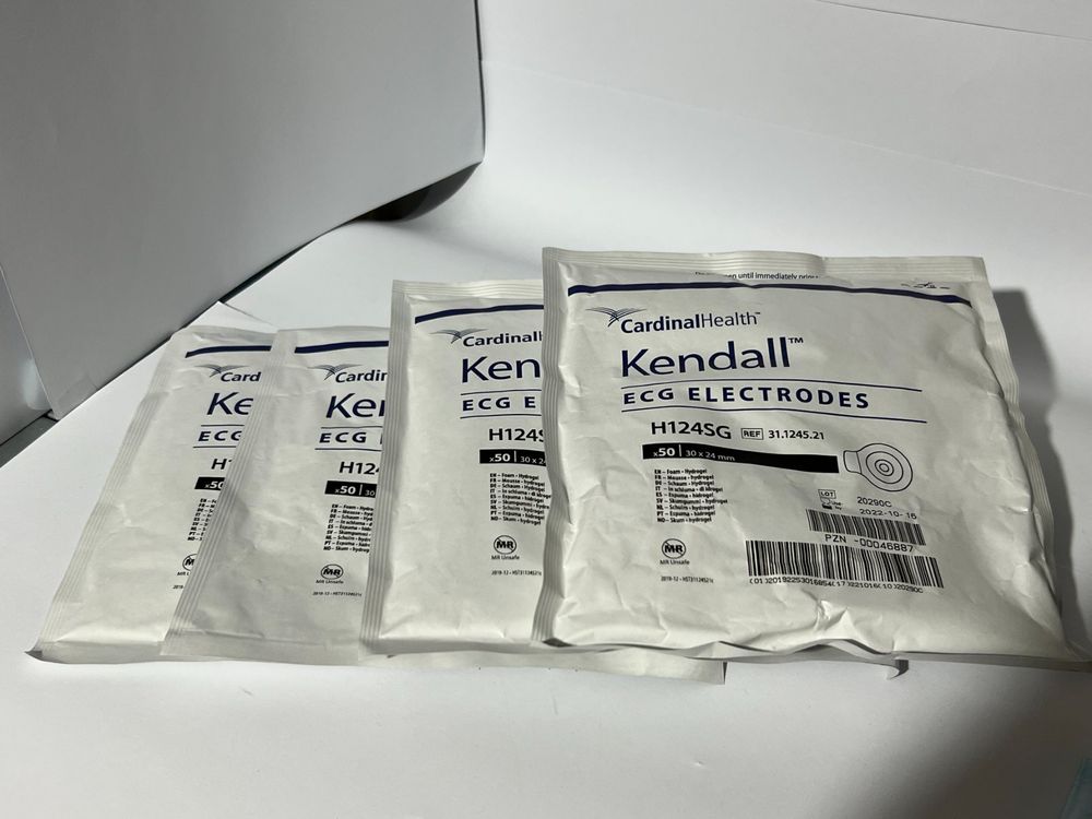 Kendall ECG Elektroden H124SG Konvolut 4x50 Stück (Gebraucht) in Zürich ...