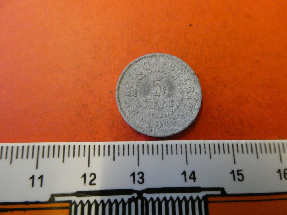 Belgien 1916, 5 Centimes - Kriegsmünze | Kaufen auf Ricardo