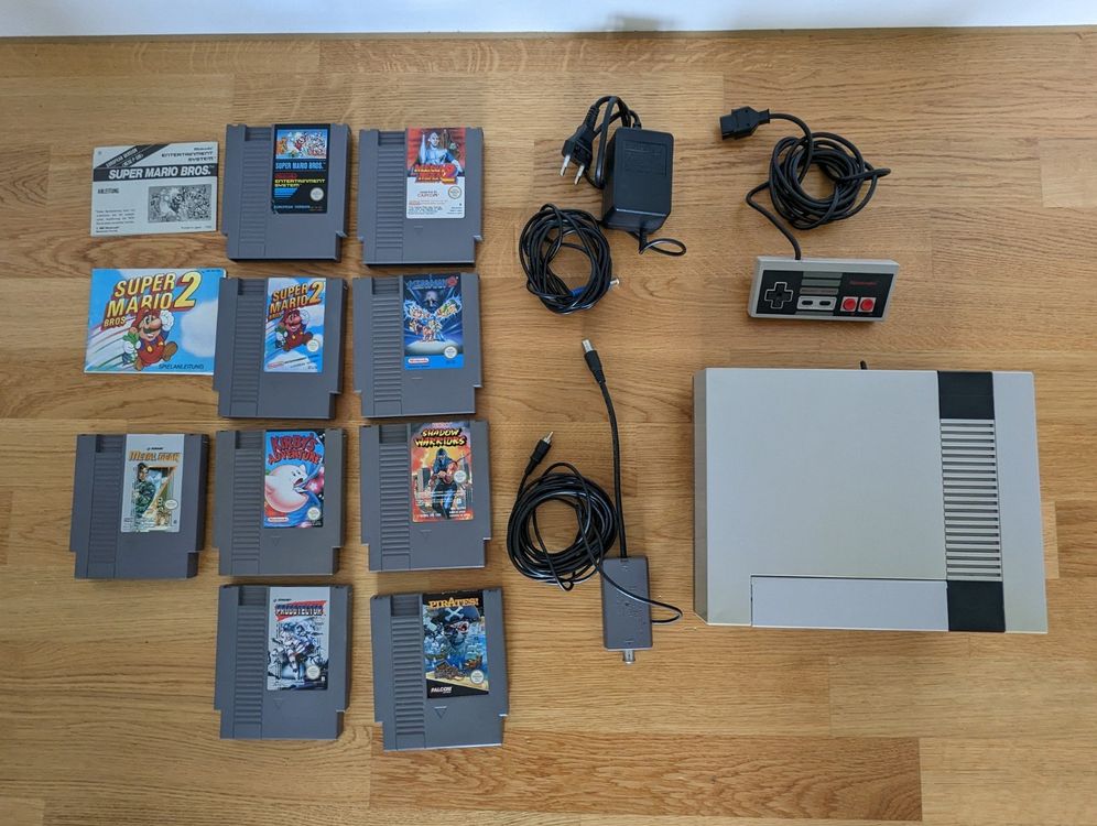 NES + 9 Games (PAL) | Kaufen auf Ricardo
