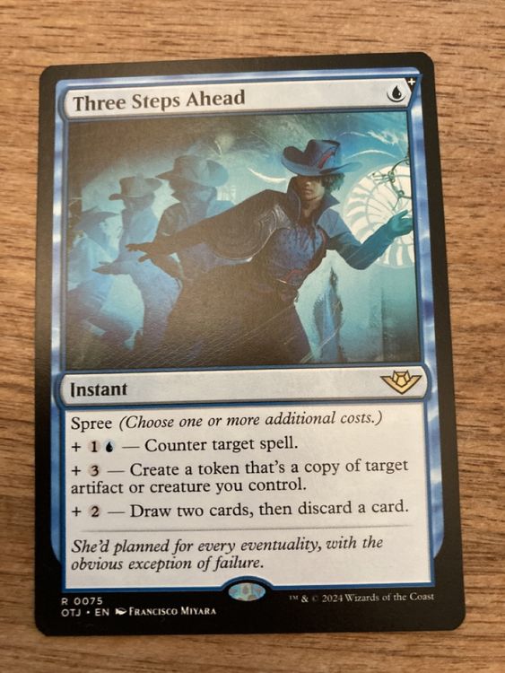 Three Steps Ahead - MTG (Gebraucht) in für CHF 3.5 – mit Lieferung auf Ricardo kaufen