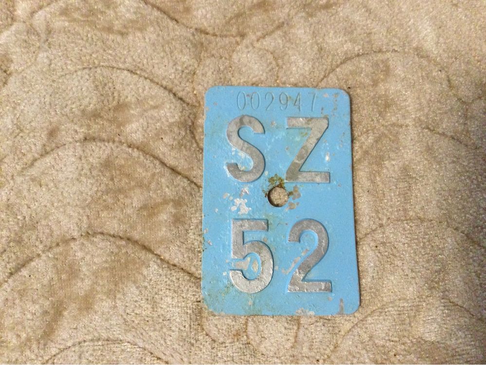 Seltene Velo Nummer SZ 52 ( 1952 ) guten Zustand (Gebraucht) in Basel ...