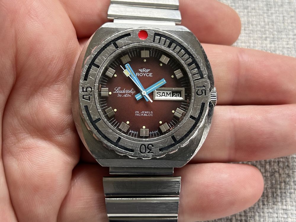 Royce Leadership Vintage Diver Automatik | Kaufen auf Ricardo