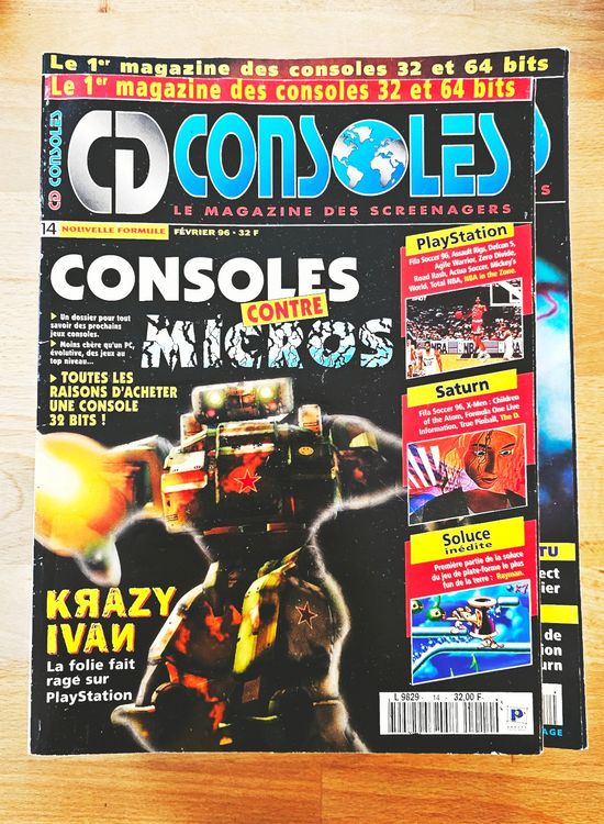 Lot de 12 numéros du magazine CD Consoles (D'occasion) à pour CHF 1 ...