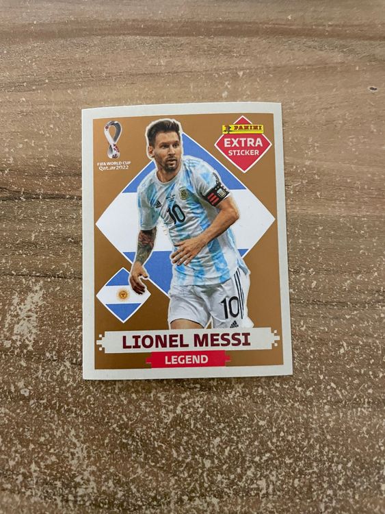 Panini Extra Sticker Lionel Messi bronze | Kaufen auf Ricardo