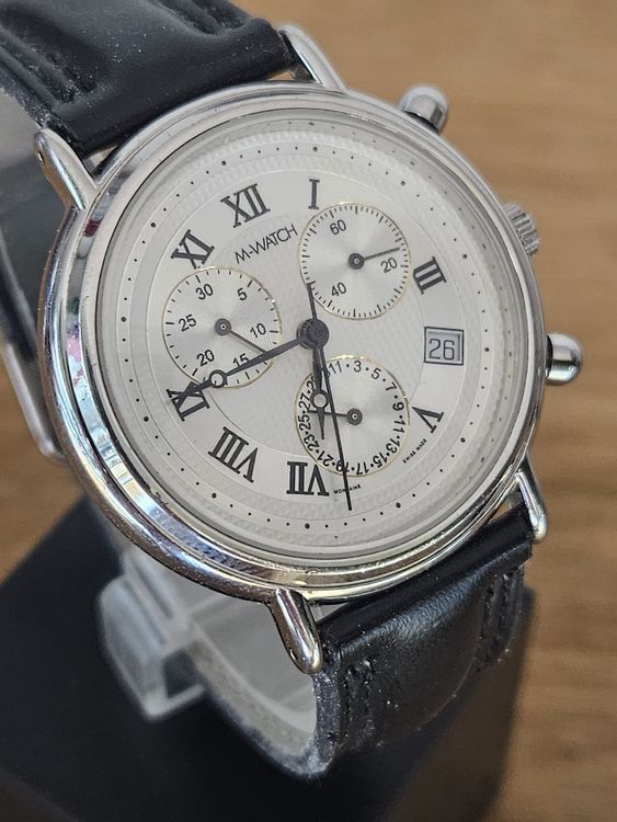 M-Watch Herrenuhr Chronograph 38mm (Gebraucht) in Flamatt für CHF 25 ...