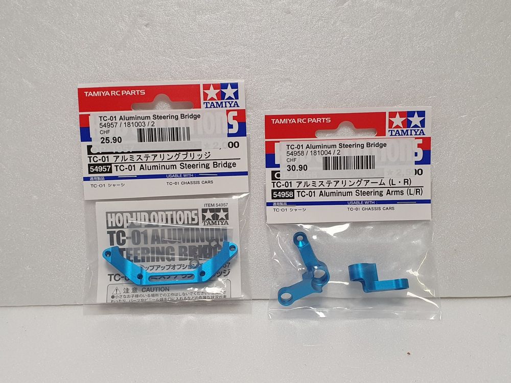 Tamiya Aluminium Tuningteile für TC-01 Chassis | Kaufen auf Ricardo