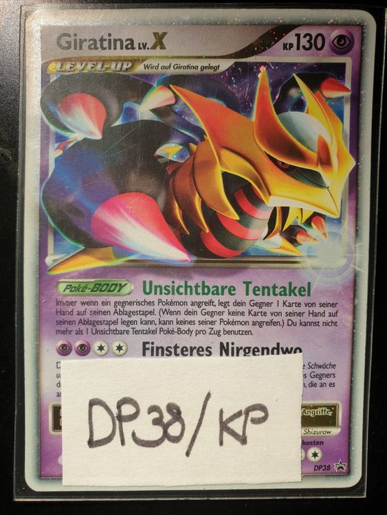 Giratina LV. X DP38 Promo Deutsch Pokemon (Gebraucht) in Rüschegg für CHF 3 – mit Lieferung auf ...