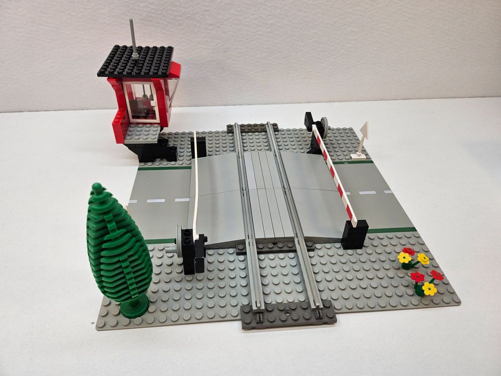 LEGO Set 7835 Bahnübergang manuell, Jahr 1985 komplett, RAR (Gebraucht ...