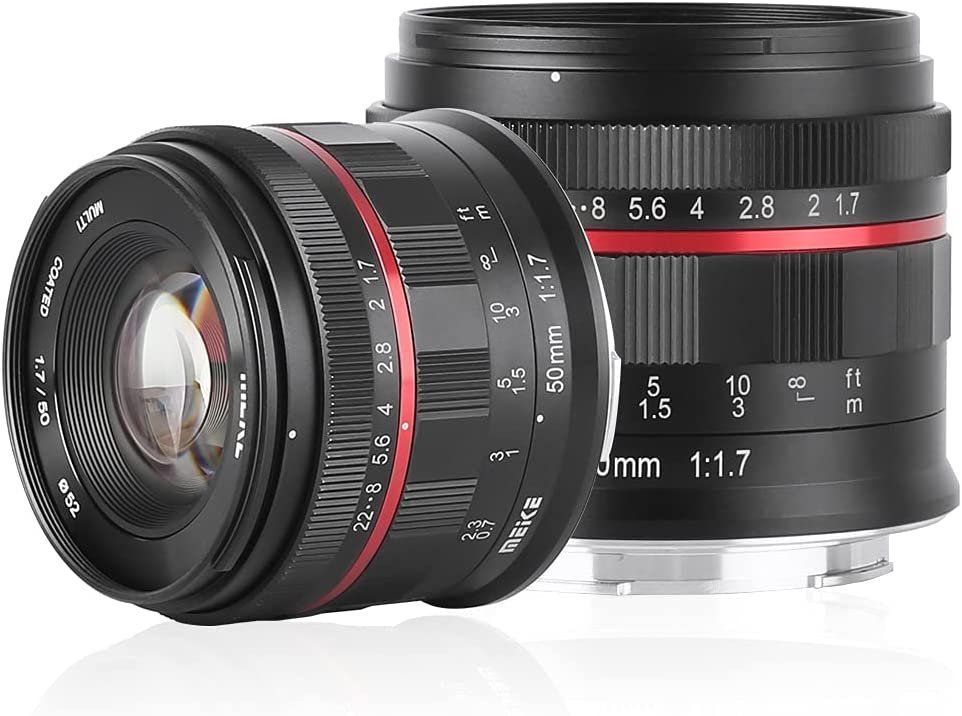 Meike Objectif 50 mm F1.7, E-mount, dès 1.- | Kaufen auf Ricardo