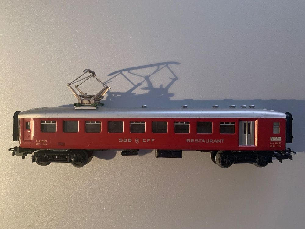 Modellbahn HO - Märklin 4035 SBB Speisewagen (ohne OVP) (Gebraucht) in Fehraltorf für CHF 5 ...