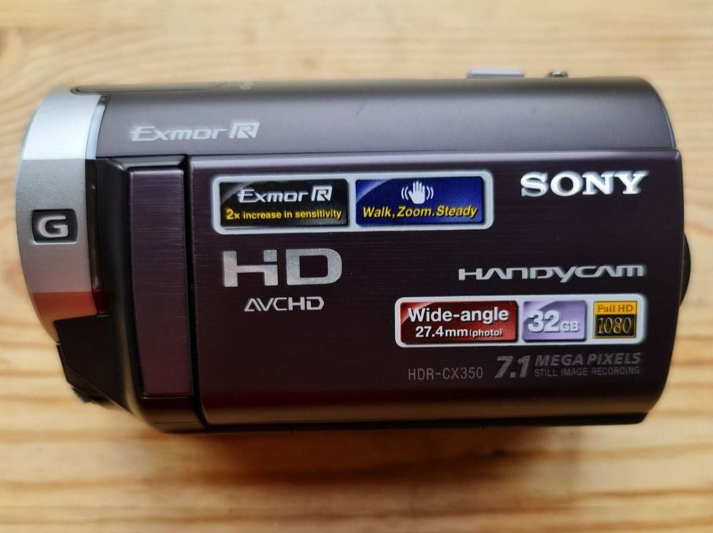 SONY HDR-CX350 HD Capteur Exmor HDD (Gebraucht) in Lausanne für CHF 48 ...