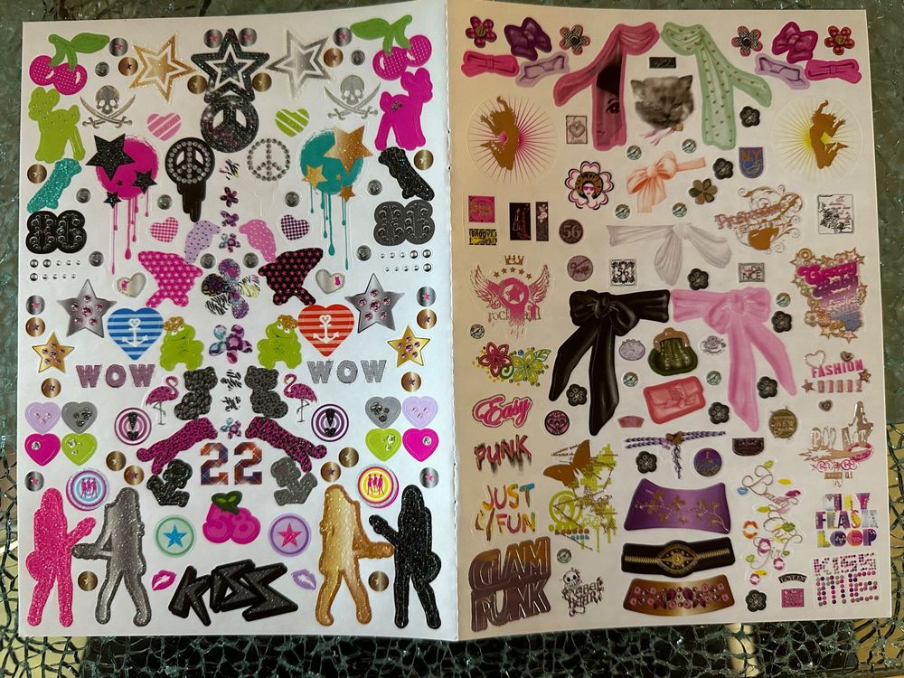 Top Model Design Mappe mit Sticker-Heft | Kaufen auf Ricardo