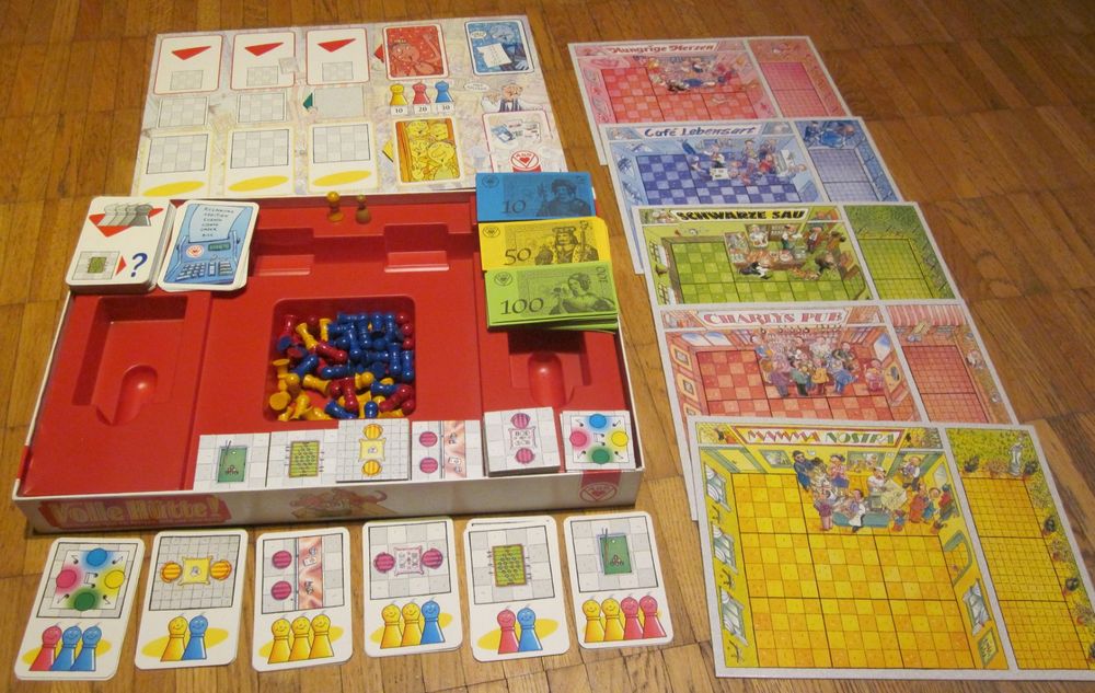 1// Volle Hütte! ab 12 Jahren,3-5 Spieler, 1997, RARITÄT (Gebraucht) in ...