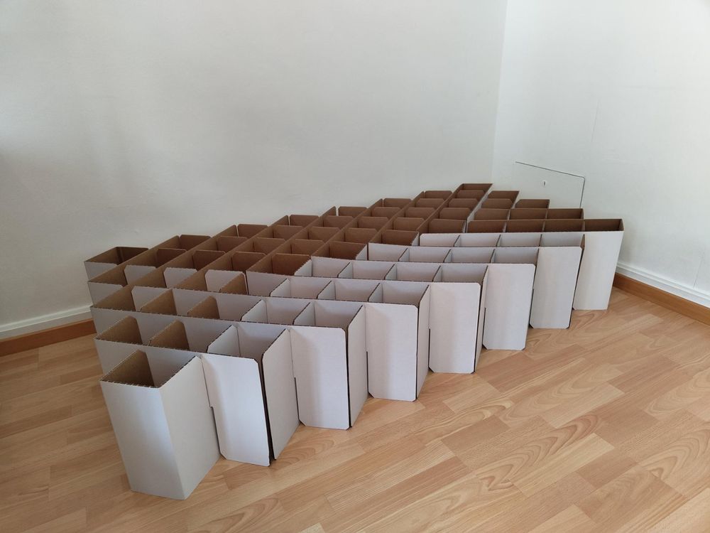 Kartonbett Room in a Box 90x200cm | Kaufen auf Ricardo