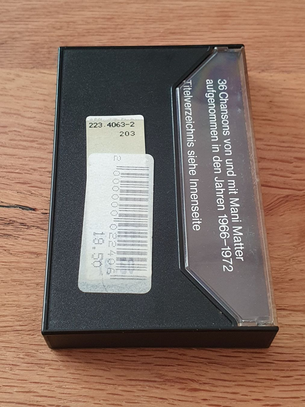 Mani Matter - I hsn es Zündhölzli azündt - Musikkassette (Gebraucht) in ...