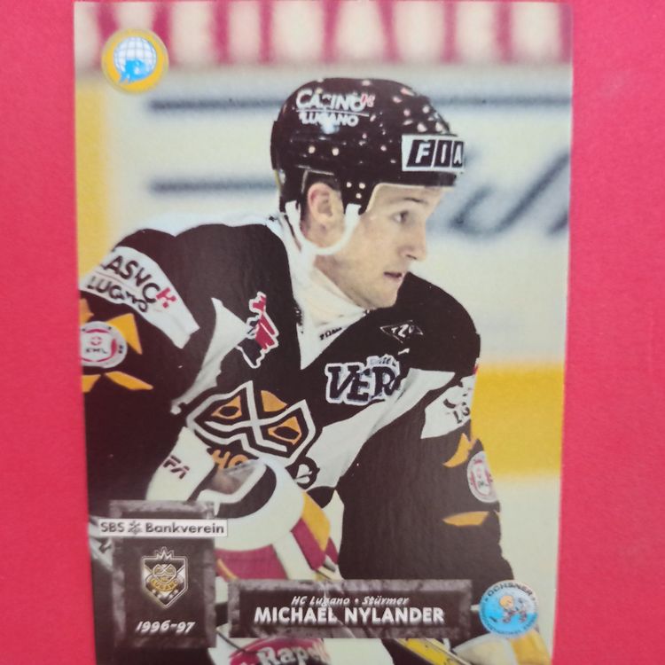 Michael Nylander - HC LUGANO - 1996/97 (Gebraucht) in Dübendorf für CHF ...