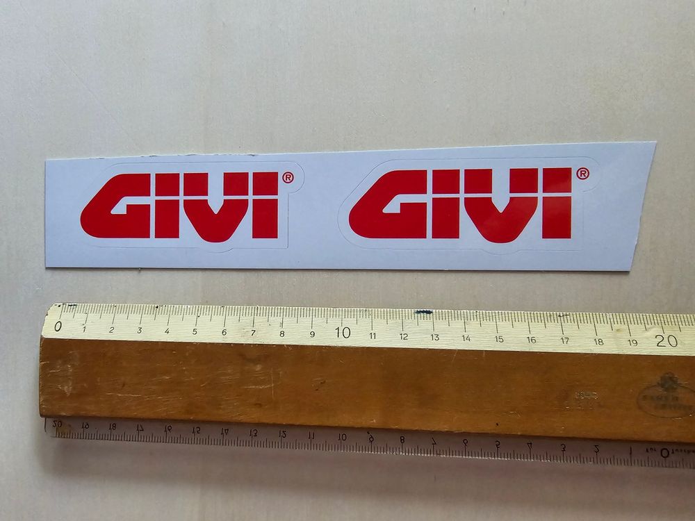 Givi Cross Enduro Aufkleber Sticker ca. 8.5cm x 3.3cm (Neu und ...