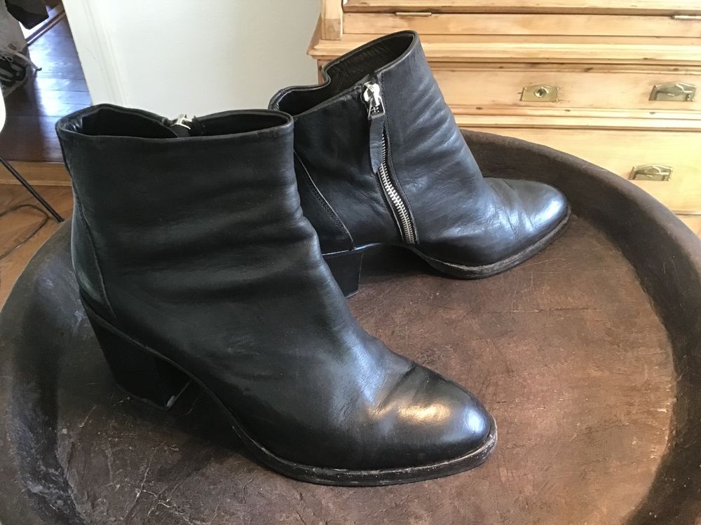 Stiefeletten aus Leder von Ernesto Dolani Gr. 40 (Gebraucht) in ...