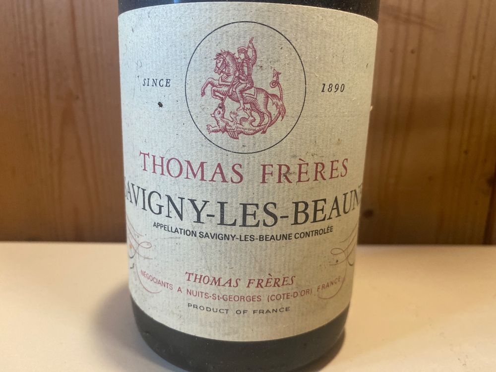 Savigny-Les-Beaune 1988 - Thomas Frères, Rarität!🍷 (Gebraucht) in Buchs ...