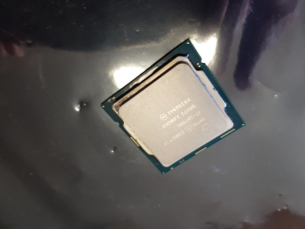 Intel i7 10700k 8 Core CPU LGA 1200 mit offenem Multi (Gebraucht) in ...