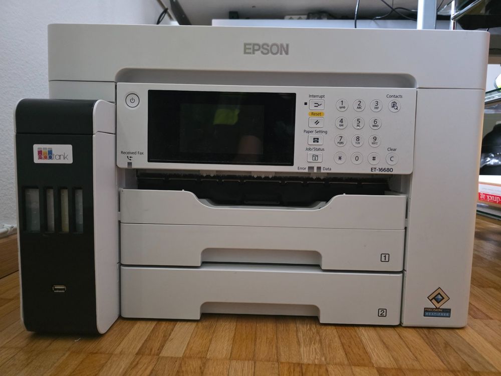 Printer - EPSON EcoTank ET-16680 MFP (Gebraucht) in Dübendorf für CHF ...