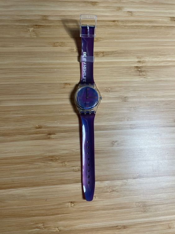 Vintage Swatch Gent PURE PURPLE GK325 | Kaufen auf Ricardo
