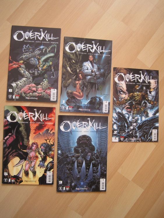 OVERKILL Comic LOT NEU TOPP (Neu (gemäss Beschreibung)) in Gossau SG für CHF 25 – mit Lieferung ...