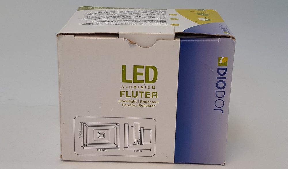 DIODOR LED Aluminium Fluter Reflektor (Neu (gemäss Beschreibung)) in ...