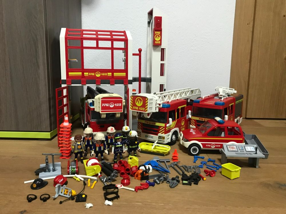 Zubehor Playmobil Feuerwehr